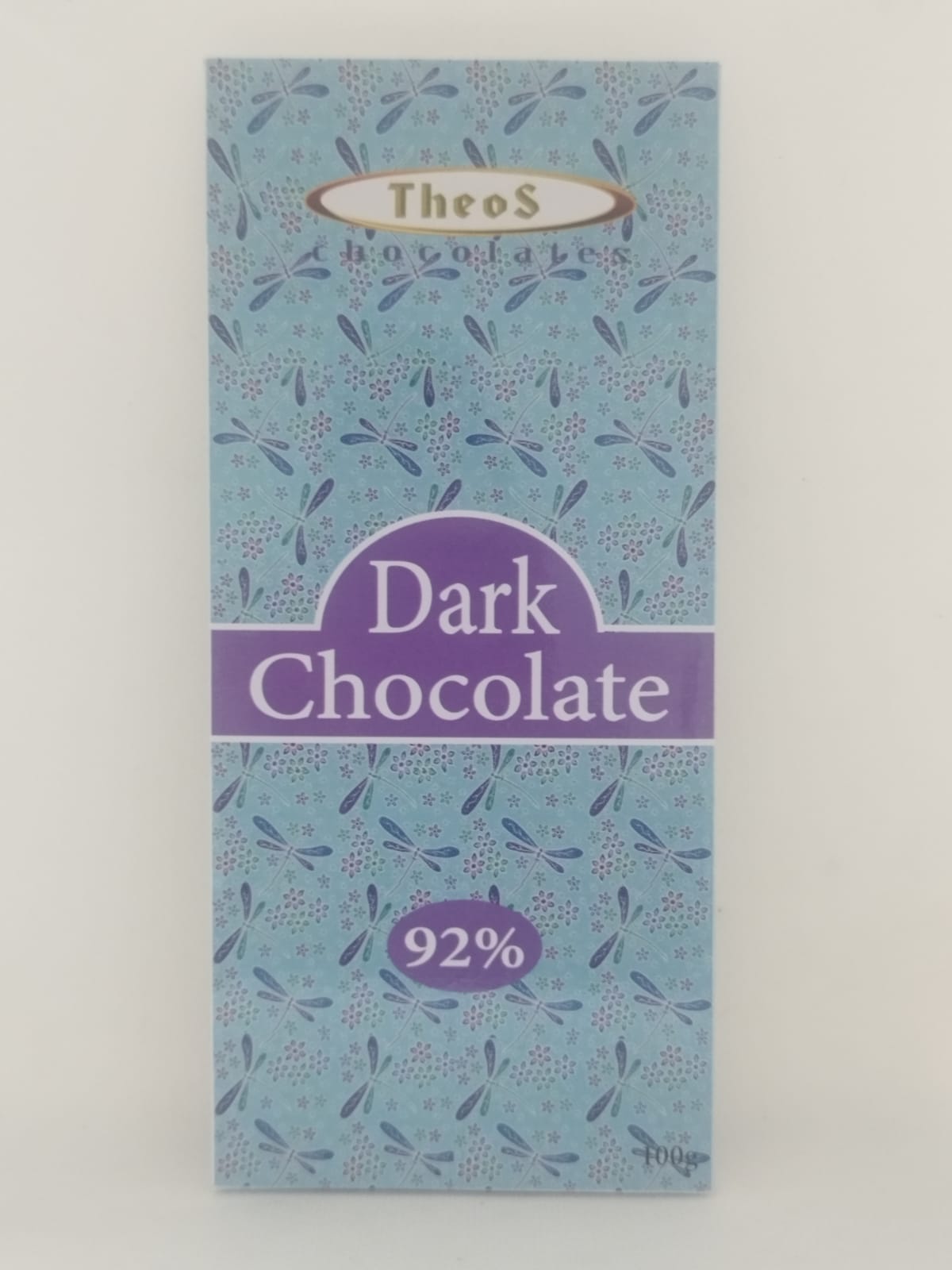 Premium 92 - Dark Chocolate 100g - Coklat Theos